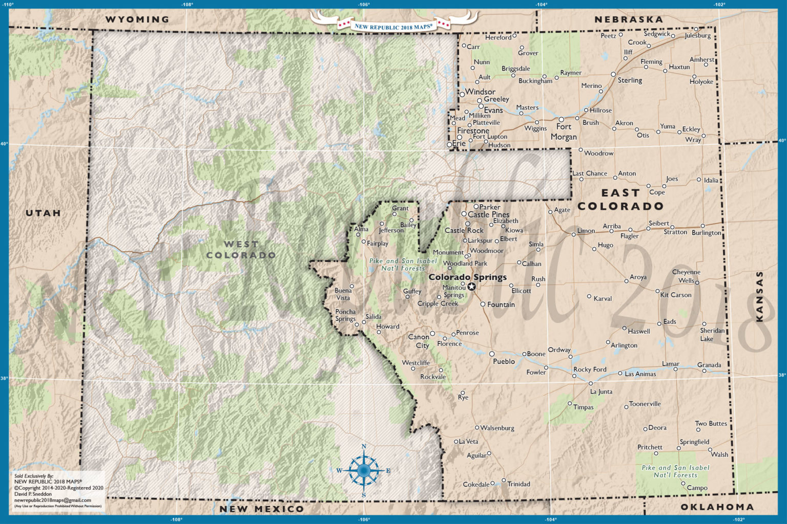 Colorado -New Republic 2018 Maps